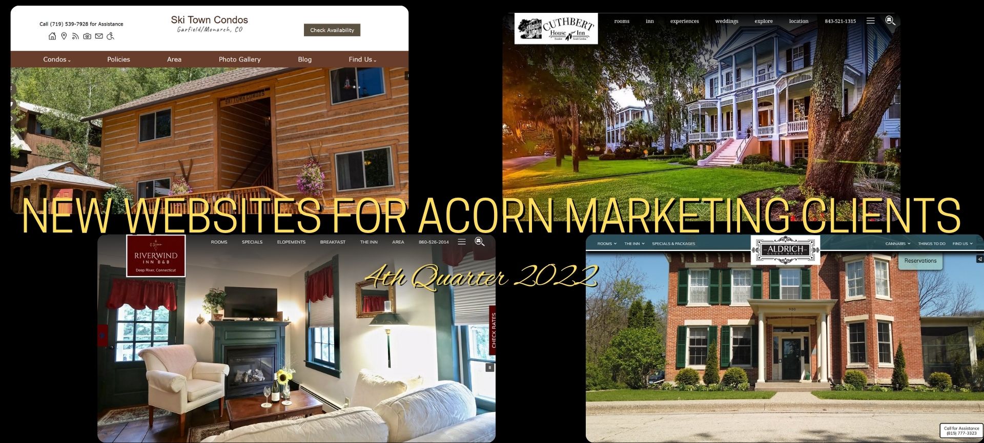 Website Design for Bed & Breakfasts and Independent Lodging Properties